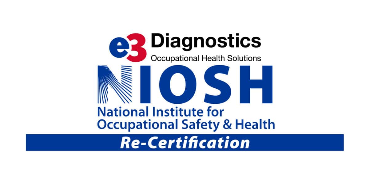 Certification - E3 Occupational Health