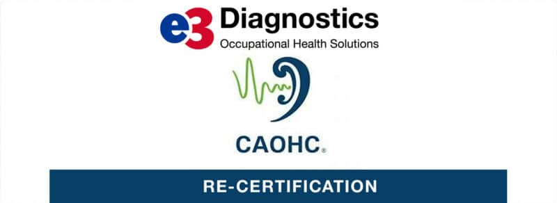 Certification & Courses - E3 Occupational Health